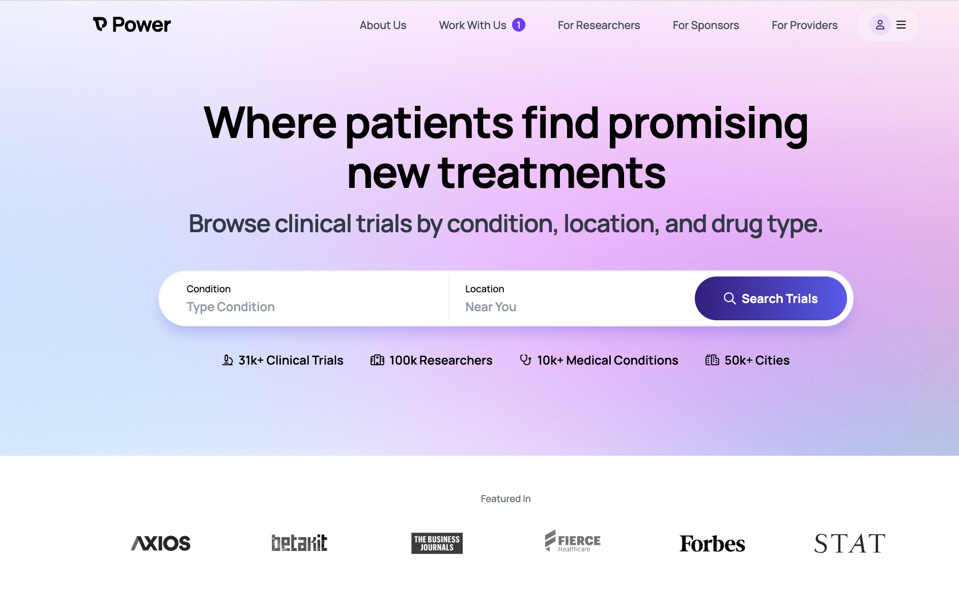 Power - AI Platform for Clinical Trial Patient Recruitment